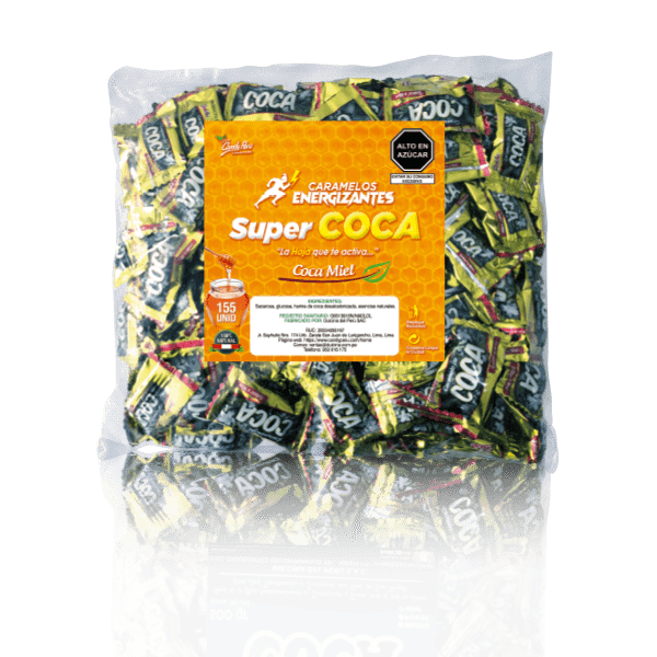 CARAMELOS SUPER COCA MIEL 155 UNID – Candy Perú – Fabrica de Golosinas